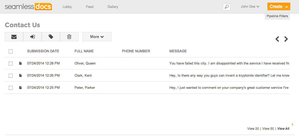 Table Of Contents Seamlessdocs Manual On Guides Creating The Meeting's