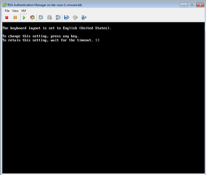 Deploy The RSA Authentication Manager Appliance | VMware Horizon 6 ...